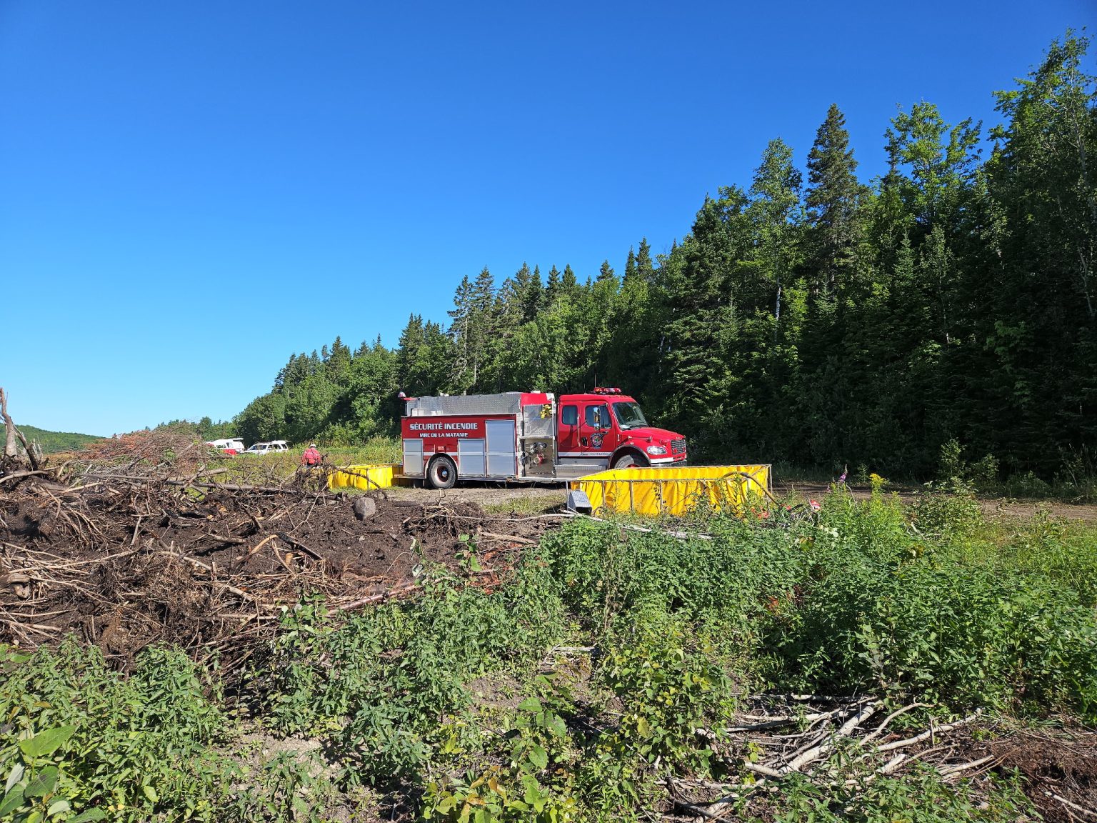 Incendie à Saint-René-de-Matane | Le Soir Matanie